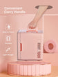 Mini Fridge 10L Portable Mirrored Beauty Cooler Warmer for Bedroom ...